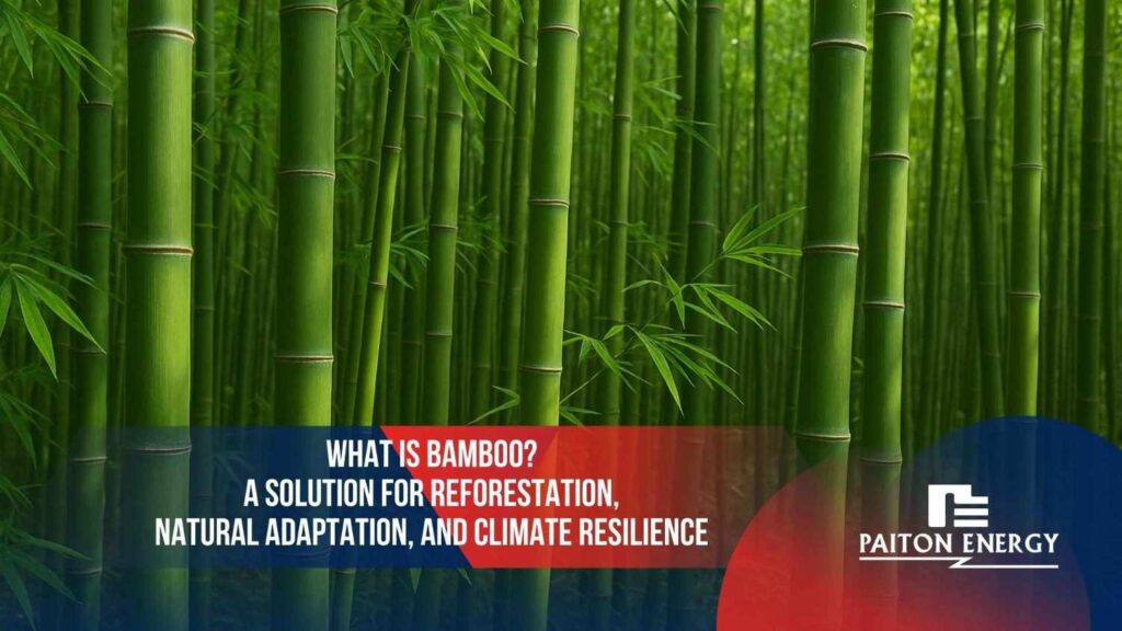 What is Bamboo? A Solution for Reforestation, Natural Adaptation, and ...