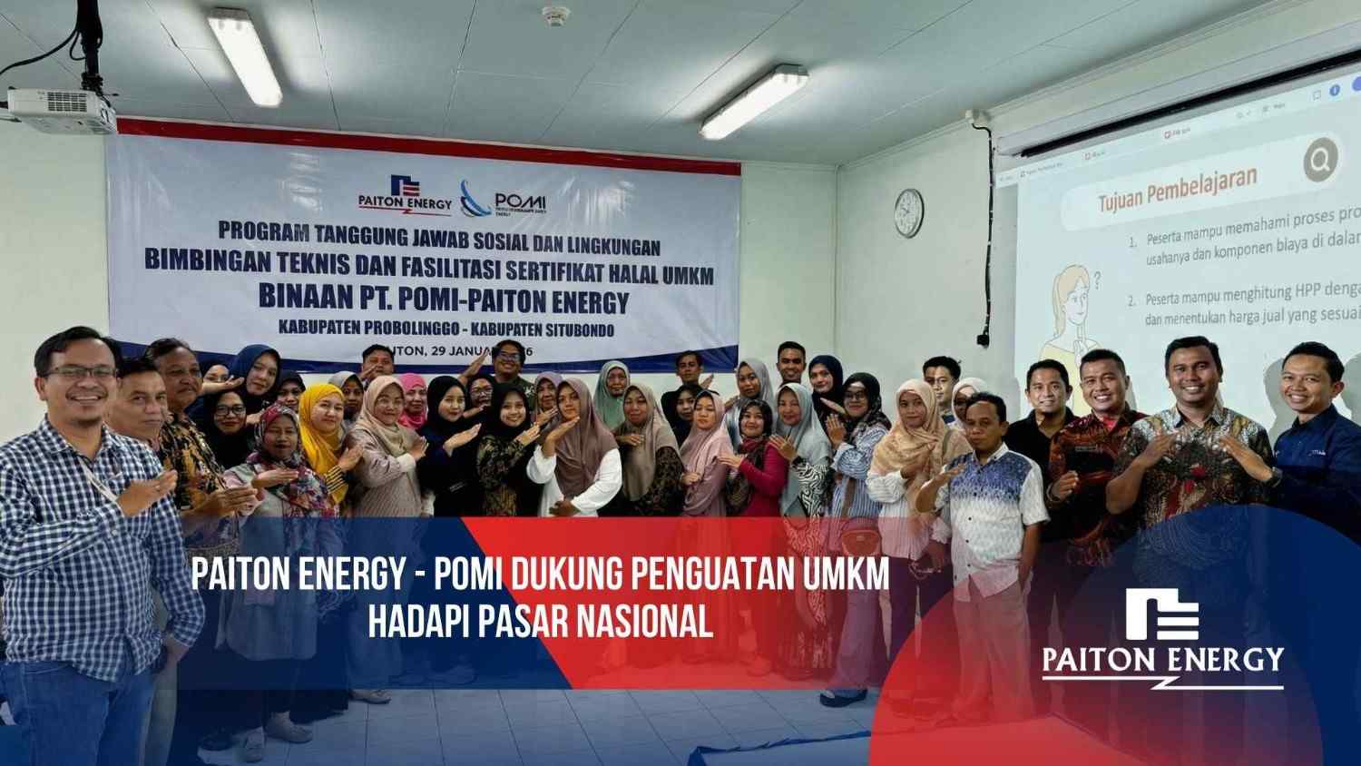 Paiton Energy – POMI Dukung Penguatan UMKM Hadapi Pasar Nasional - PT ...